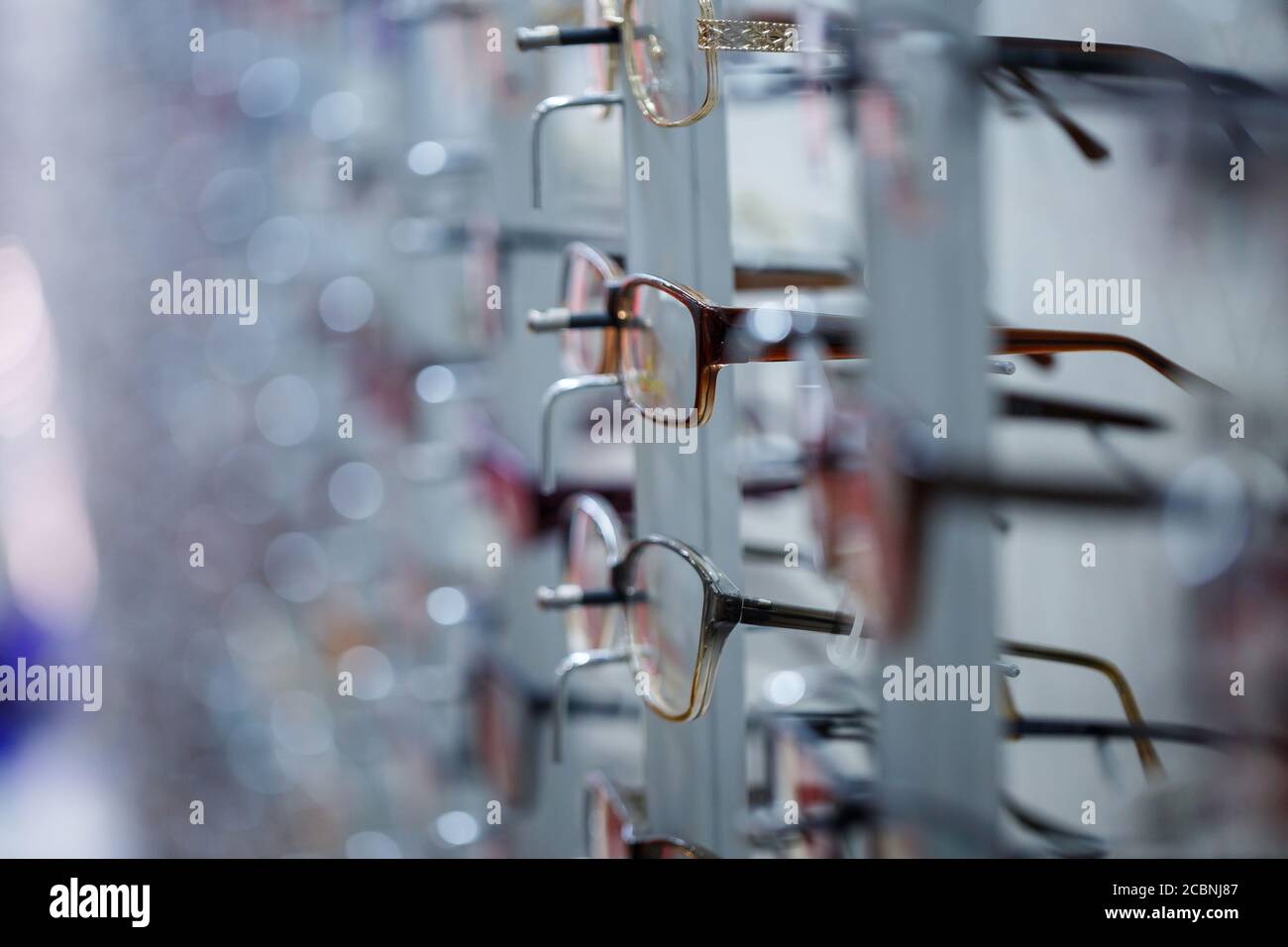 glasses for improving vision on a large display Stock Photo - Alamy