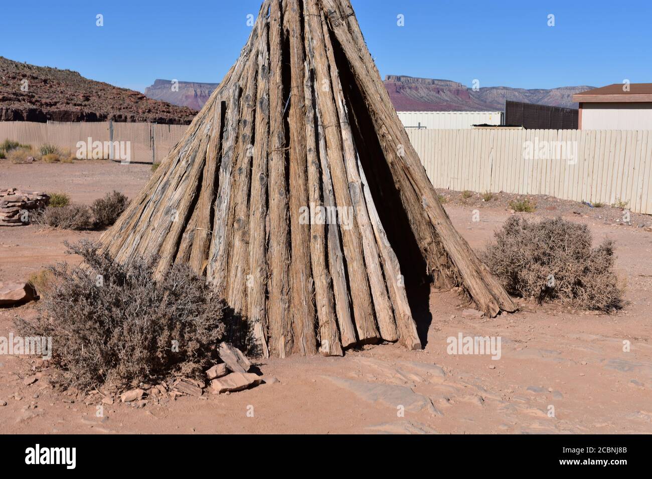 Traditional wooden wigwam hi-res stock photography and images - Alamy