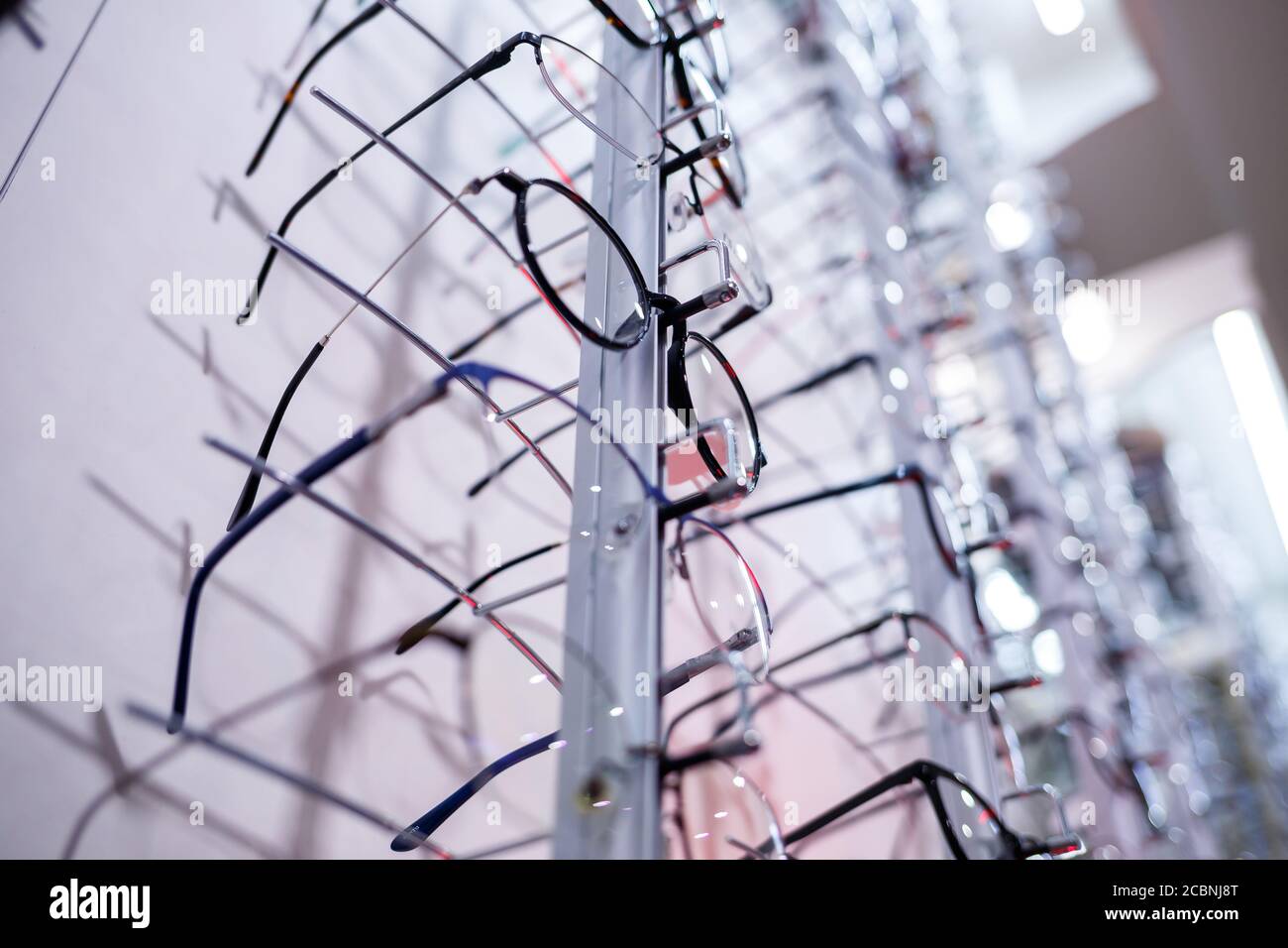 glasses for improving vision on a large display Stock Photo - Alamy