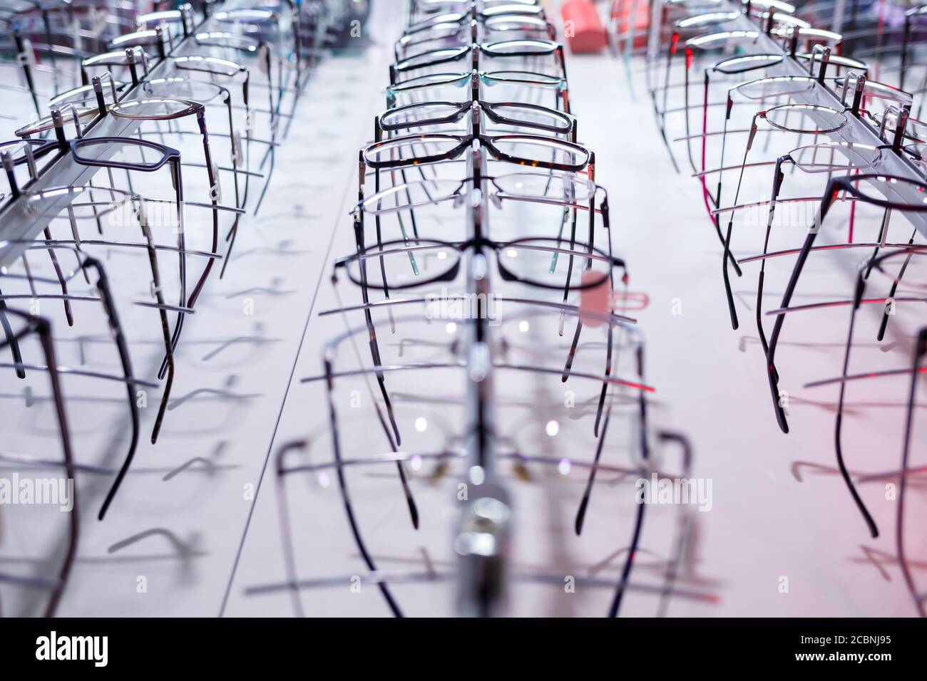glasses for improving vision on a large display Stock Photo - Alamy