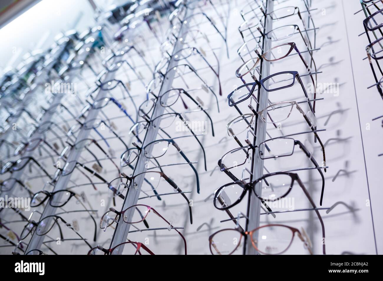 glasses for improving vision on a large display Stock Photo - Alamy