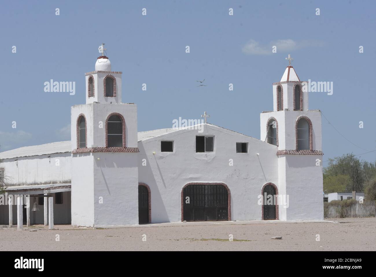 CAJEME, MÉXICO - AUG 13: Yaquis ceremonial temple. (Photo by Carlos ...