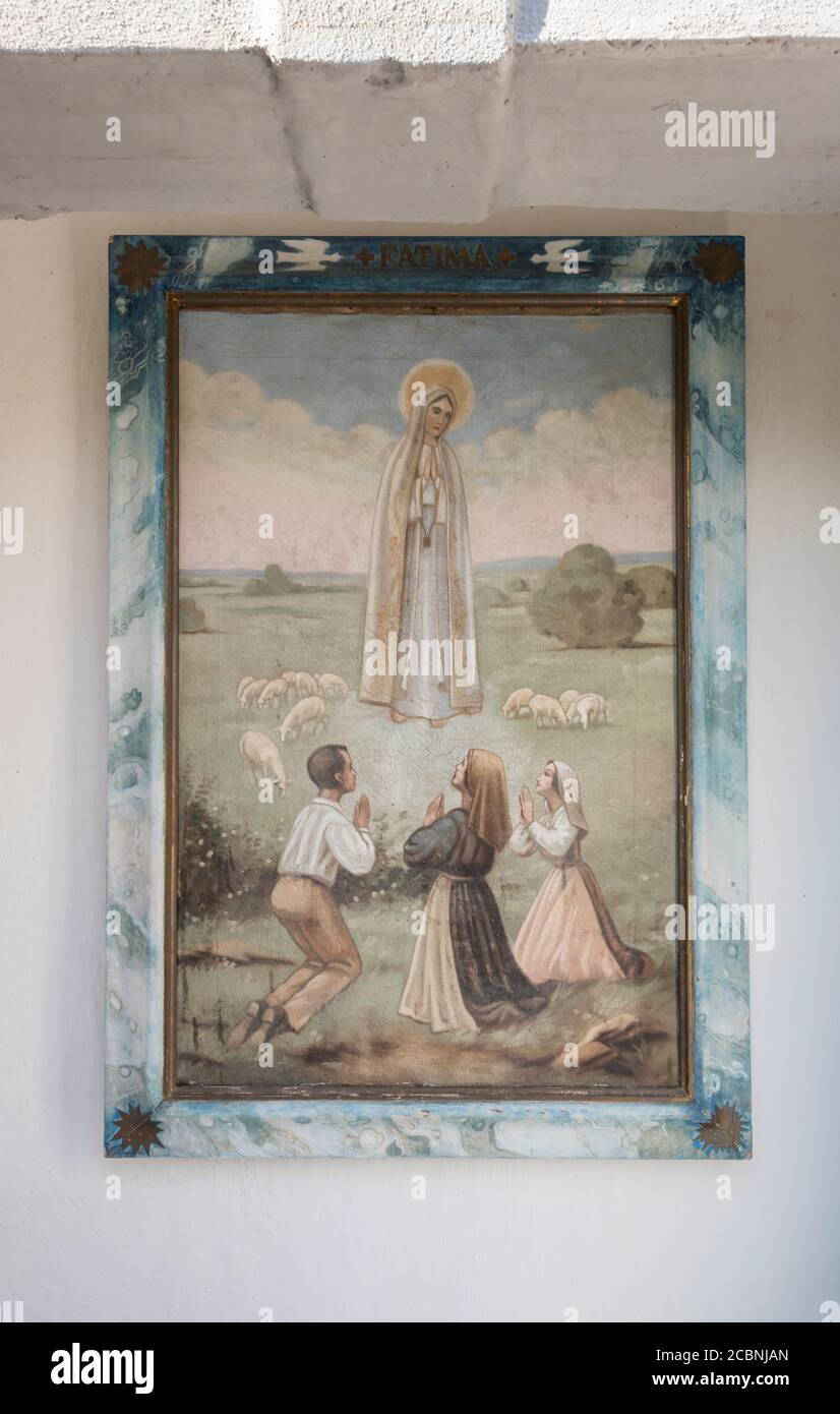 Our Lady Of Fatima Painting