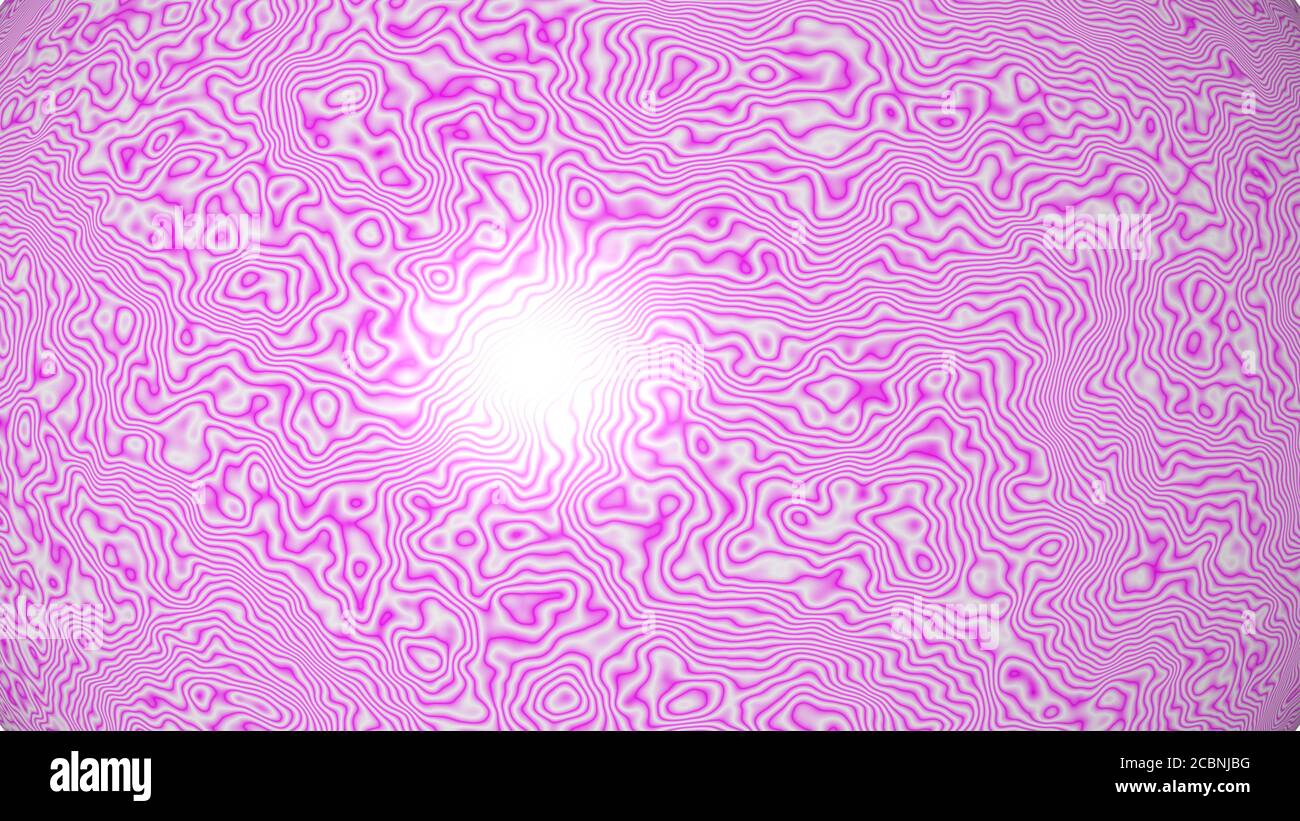 3D illustration of marble VIOLET color and white abstract background on ...