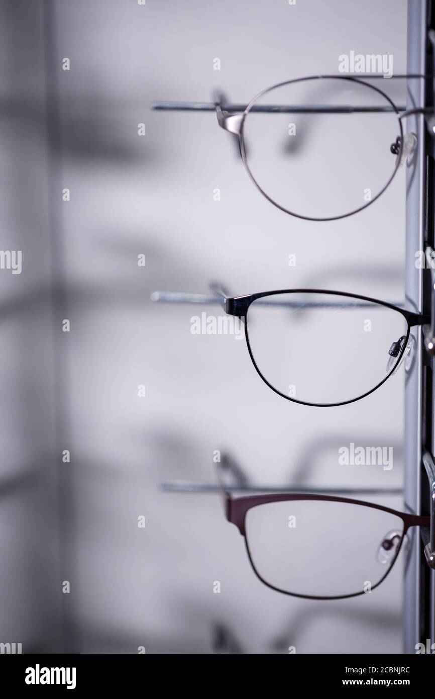 glasses for improving vision on a large display Stock Photo - Alamy