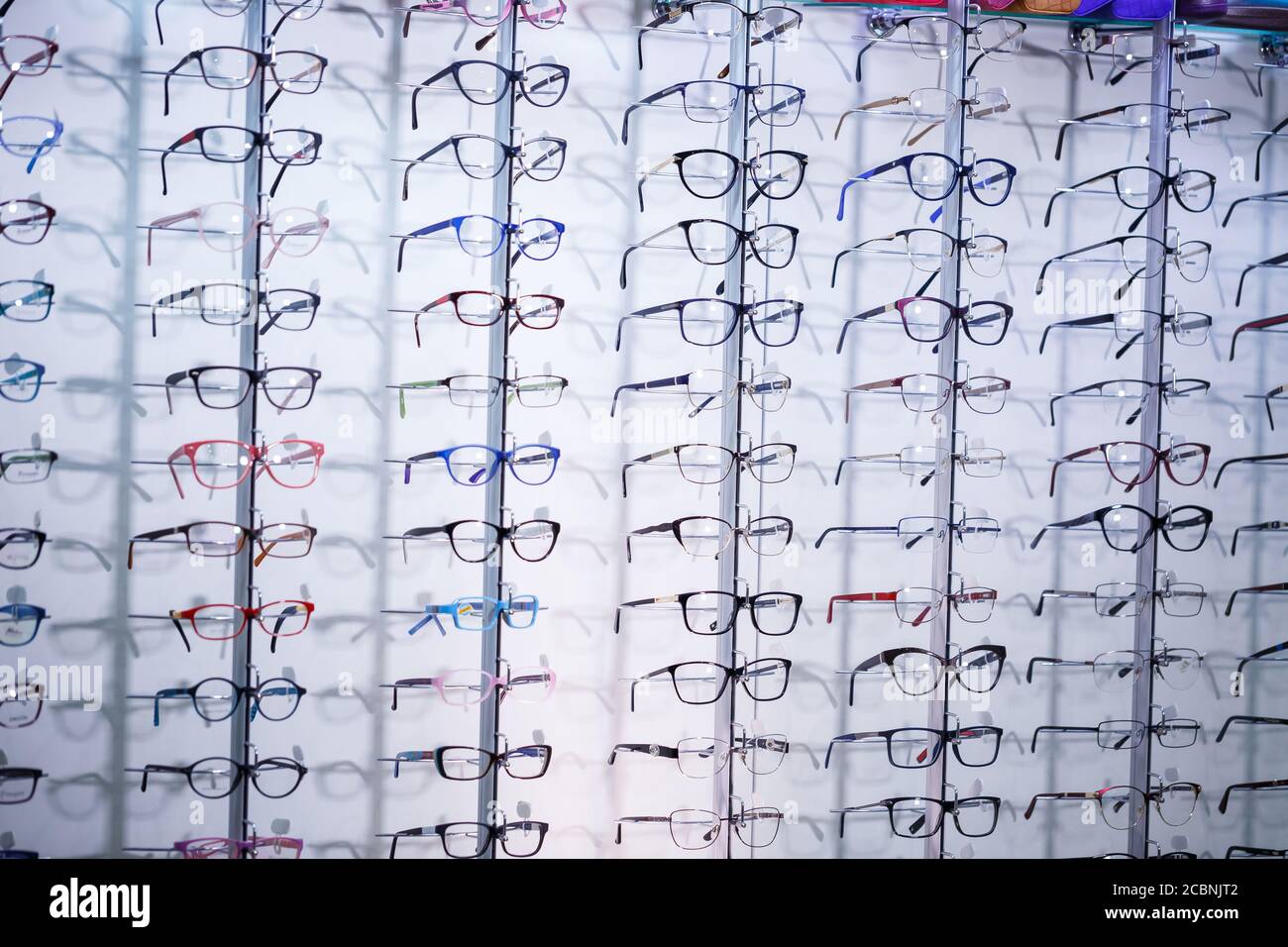 glasses for improving vision on a large display Stock Photo - Alamy