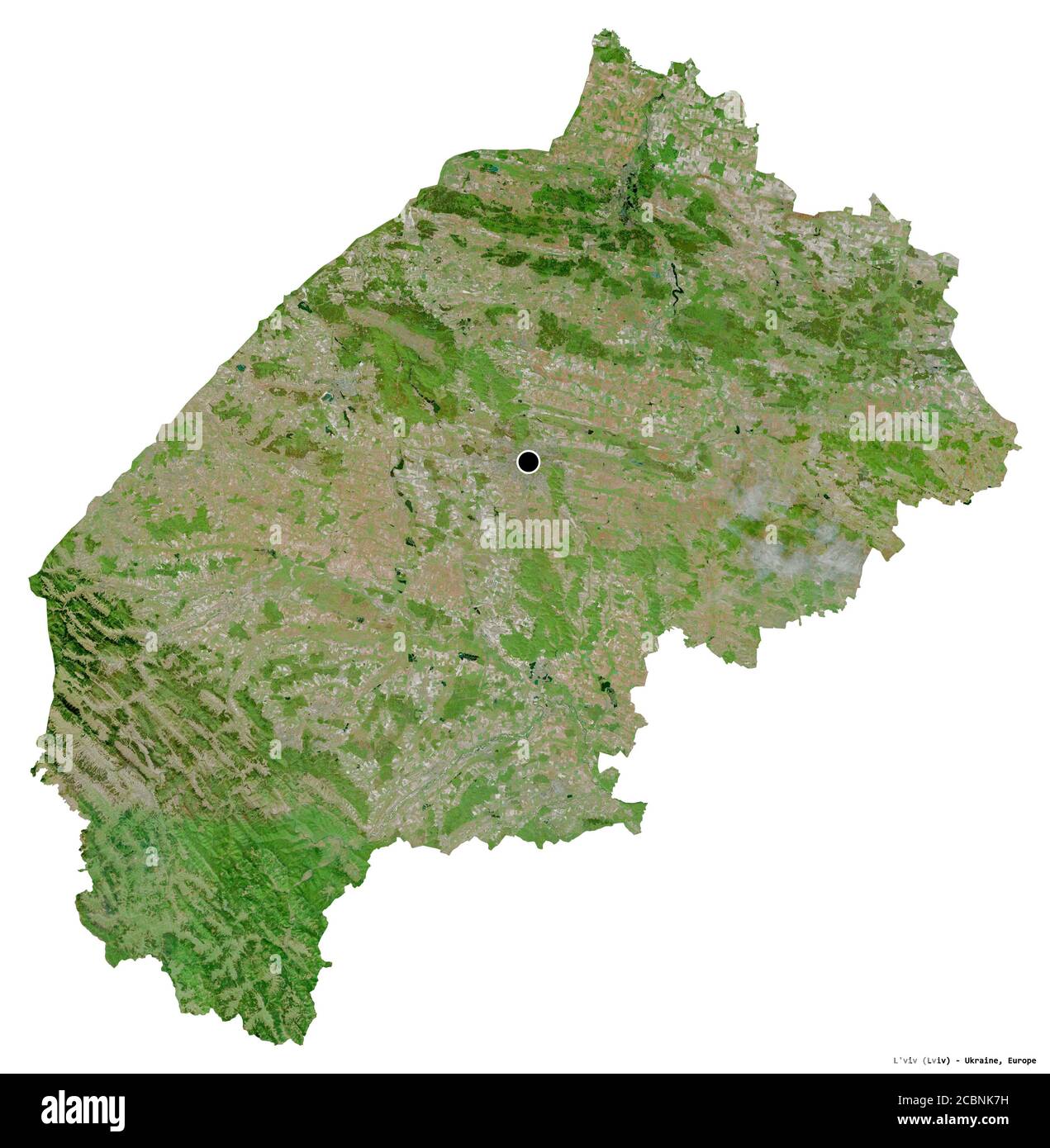 Lvov map Cut Out Stock Images & Pictures - Alamy