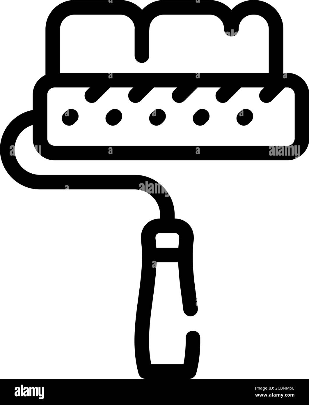 painting tool line icon vector isolated illustration Stock Vector Image ...