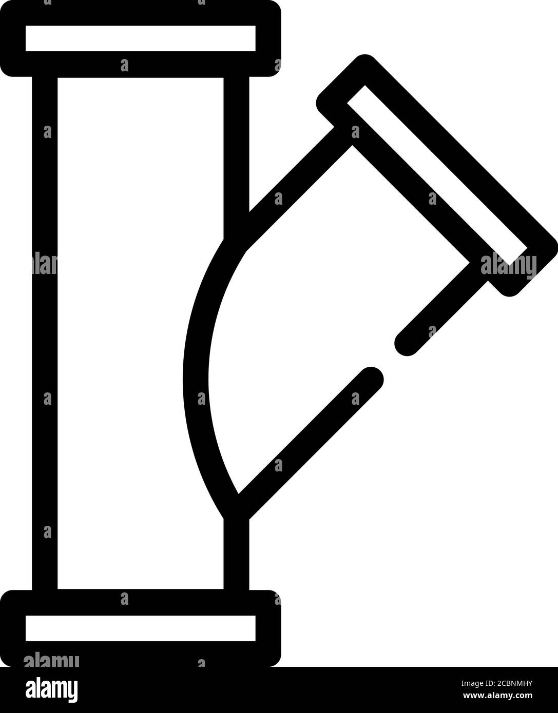 pipe repair line icon vector isolated illustration Stock Vector Image ...