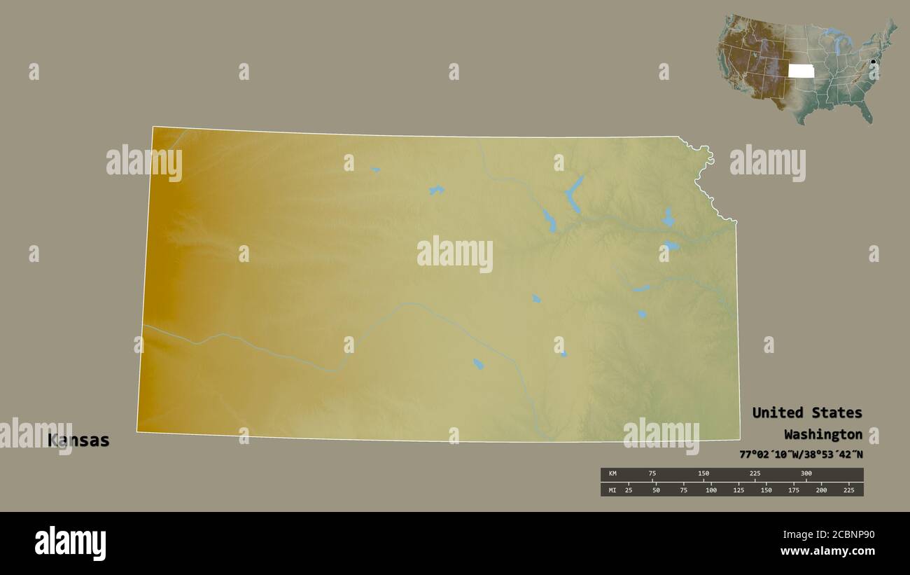 Distance scale on map united states hi-res stock photography and images ...