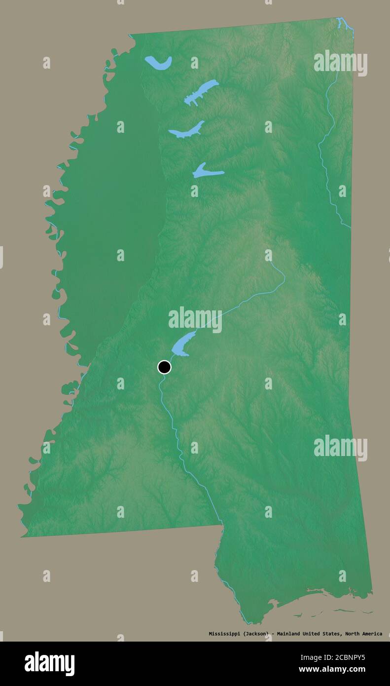 Jackson on a map hi-res stock photography and images - Alamy