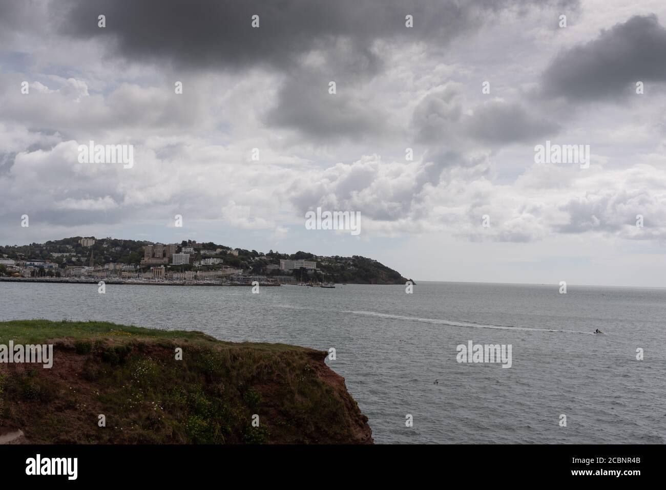 Torquay devon deck chairs hi-res stock photography and images - Alamy