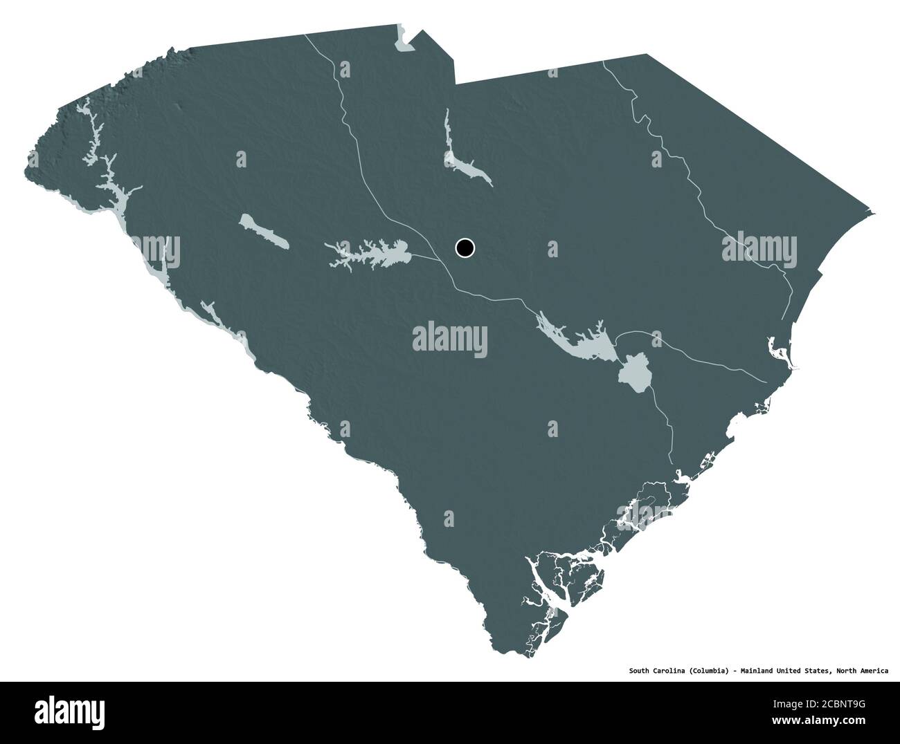 Sc map Cut Out Stock Images & Pictures - Alamy