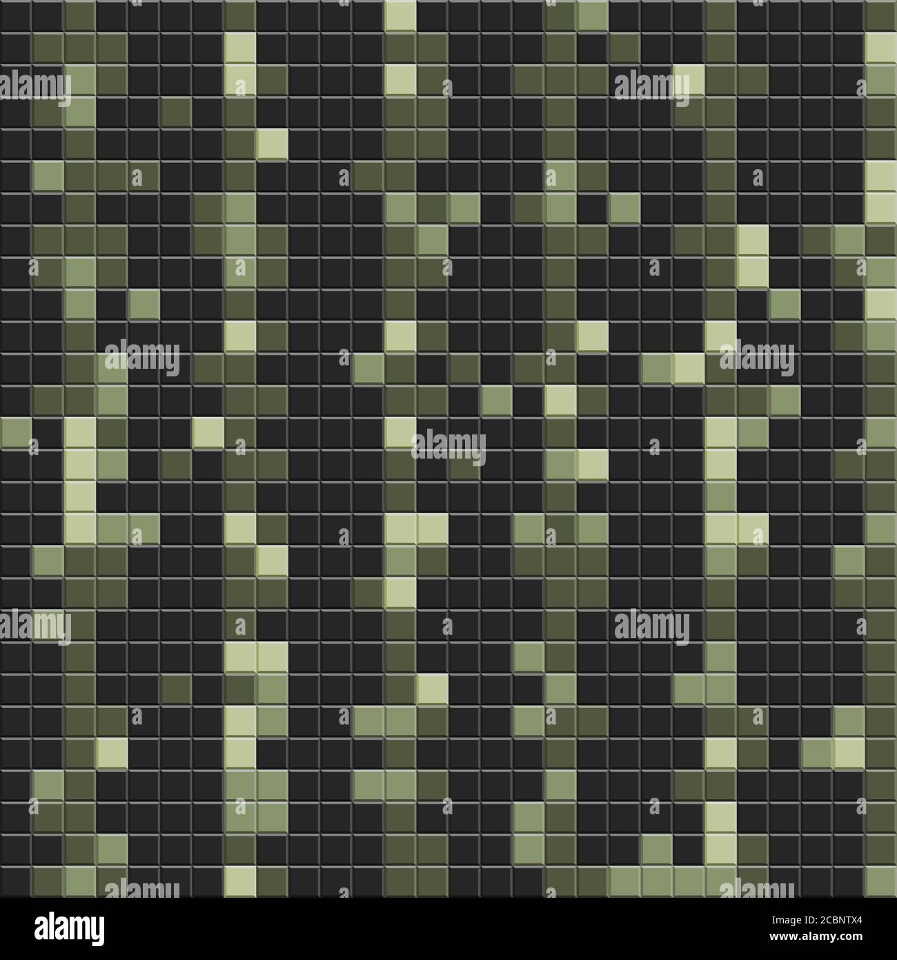 Square background mosaic, ceramics. Abstract pixels. Ceramic tiles ...