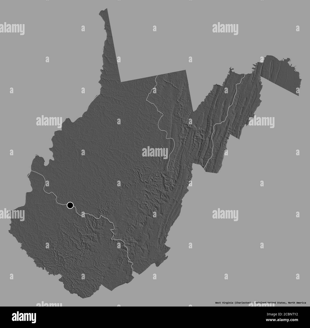 Washington virginia on a map hi-res stock photography and images - Alamy