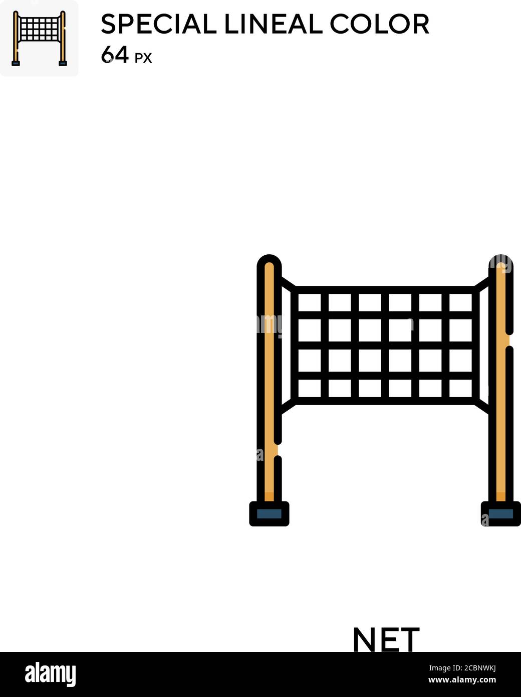 Net Special lineal color vector icon. Net icons for your business ...
