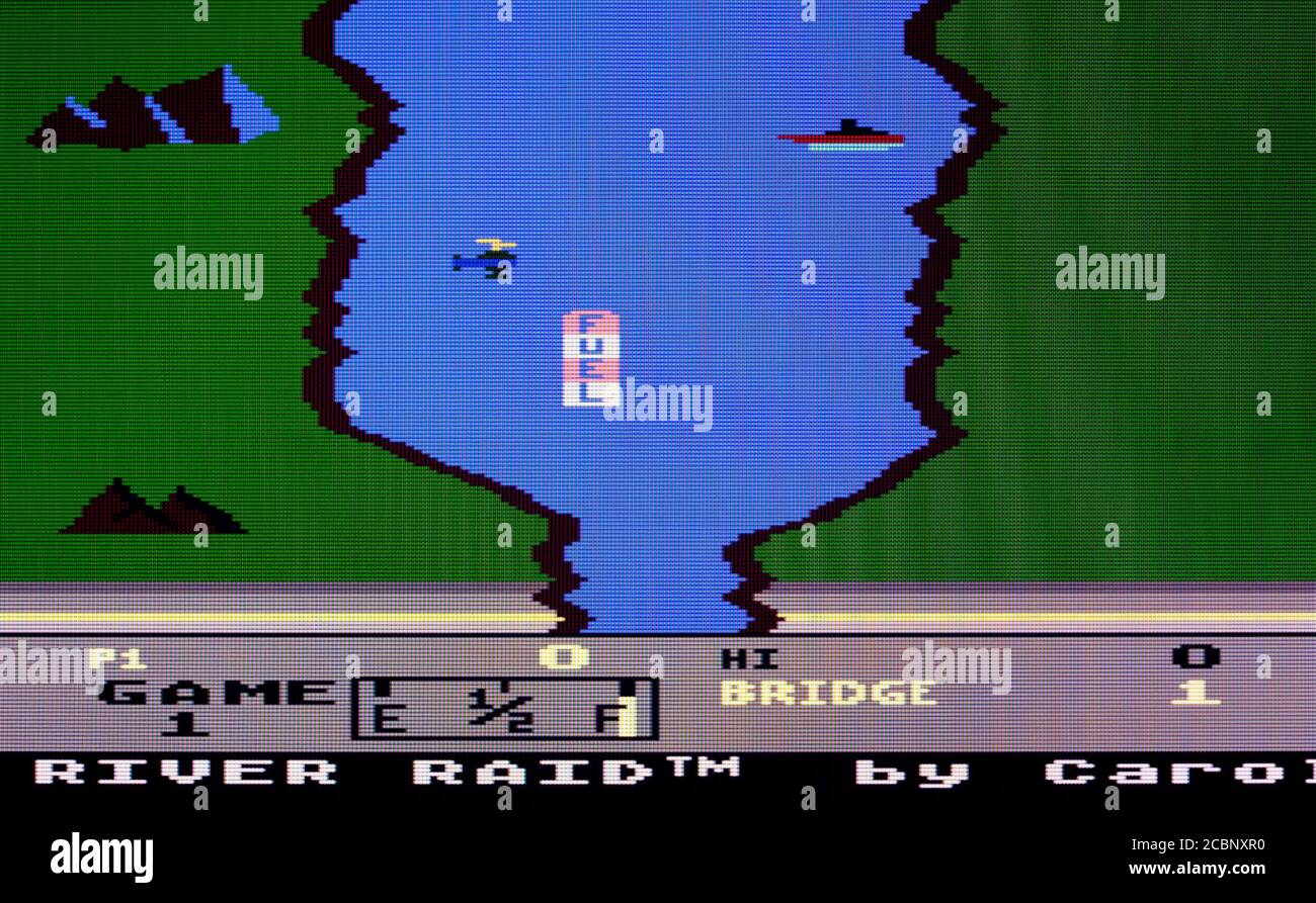 River Raid - Atari 5200 - editorial use only Stock Photo - Alamy