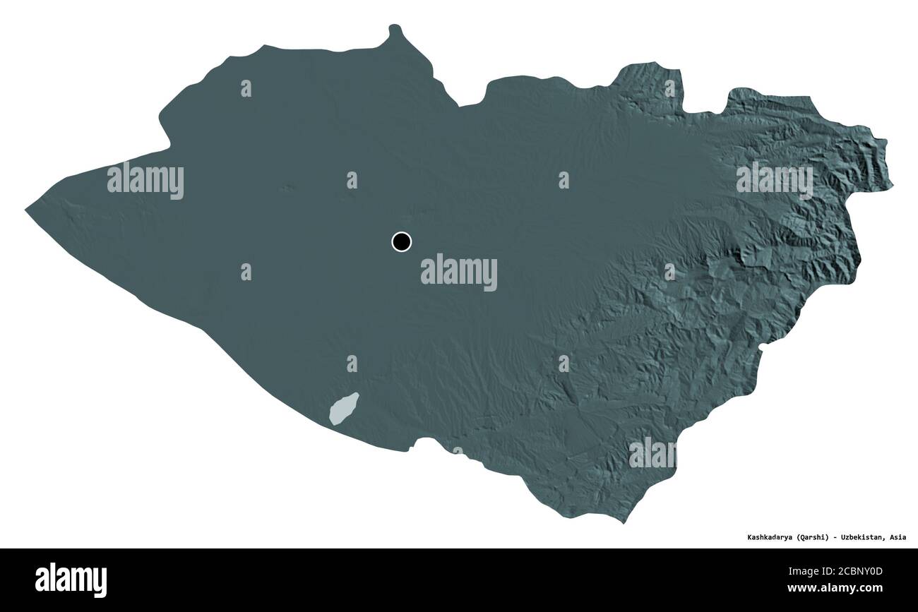 Map of kashkadarya Cut Out Stock Images & Pictures - Alamy