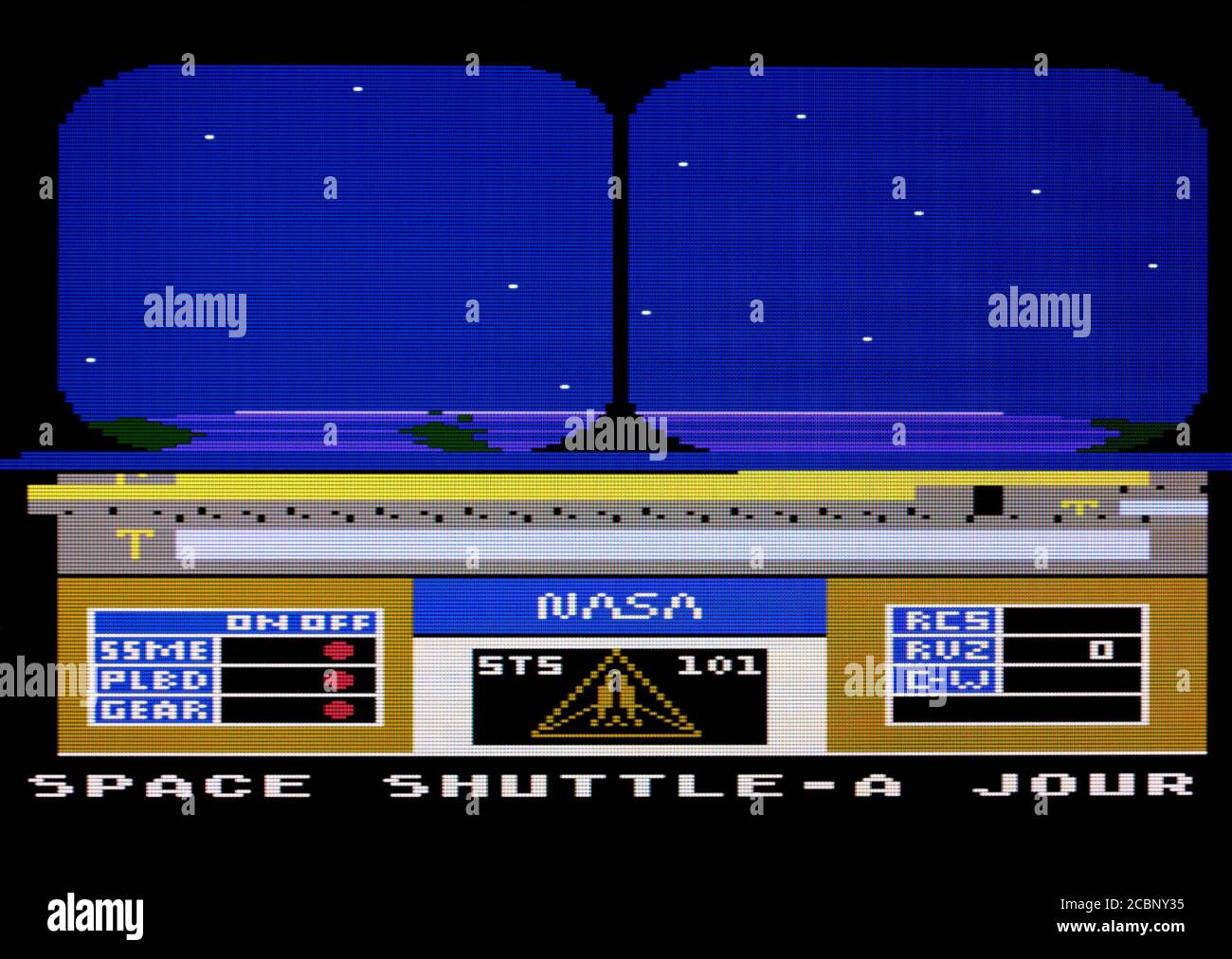 Space Shuttle - Atari 5200 - editorial use only Stock Photo - Alamy