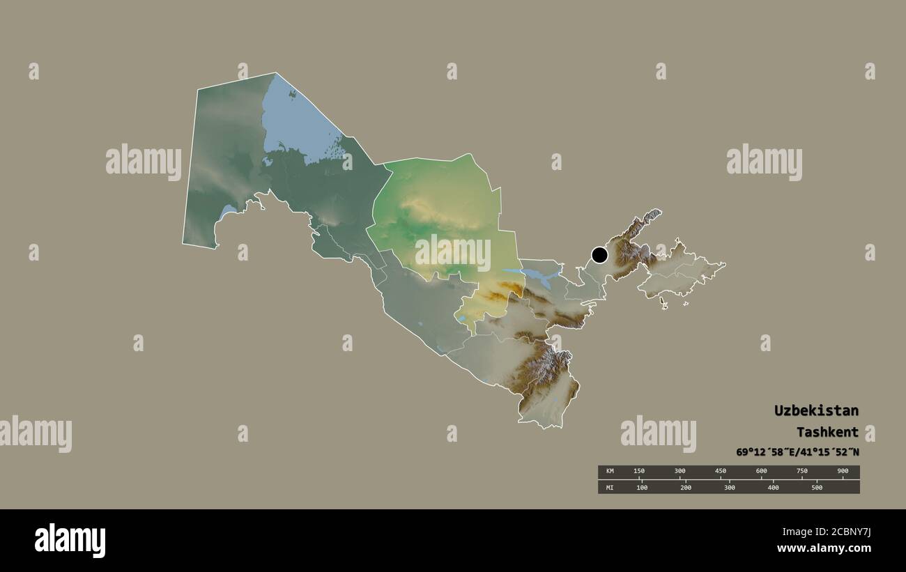 Map of navoi hi-res stock photography and images - Alamy