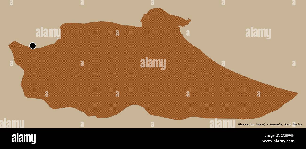 Miranda on a map hi-res stock photography and images - Alamy