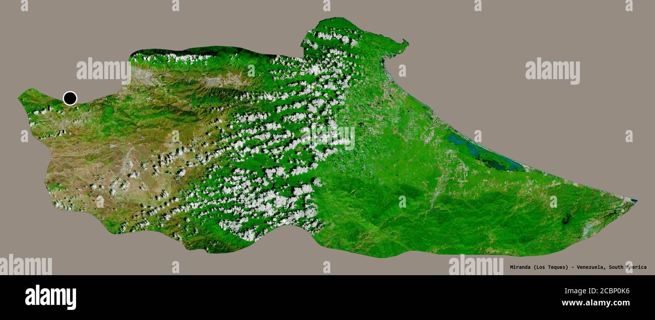 Miranda on a map hi-res stock photography and images - Alamy