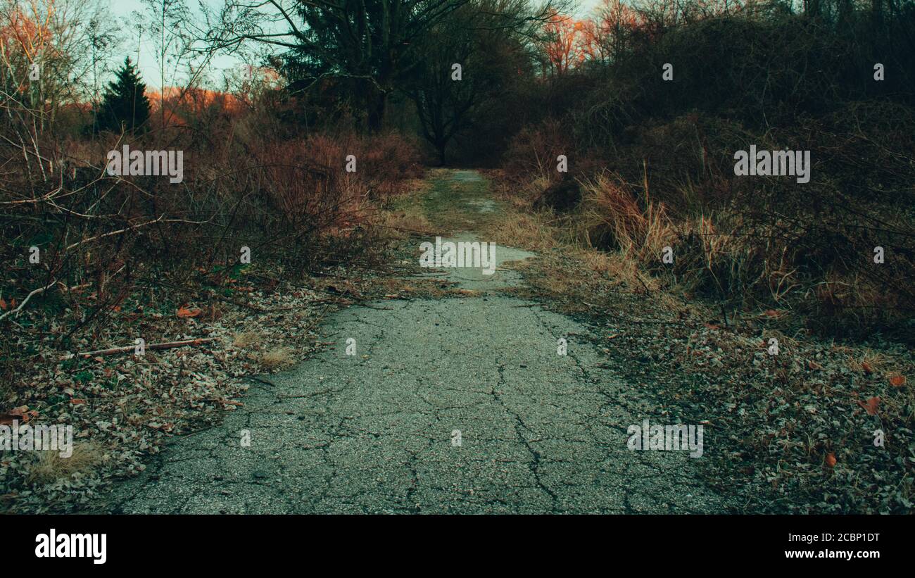 Broken concrete footpath hi-res stock photography and images - Alamy