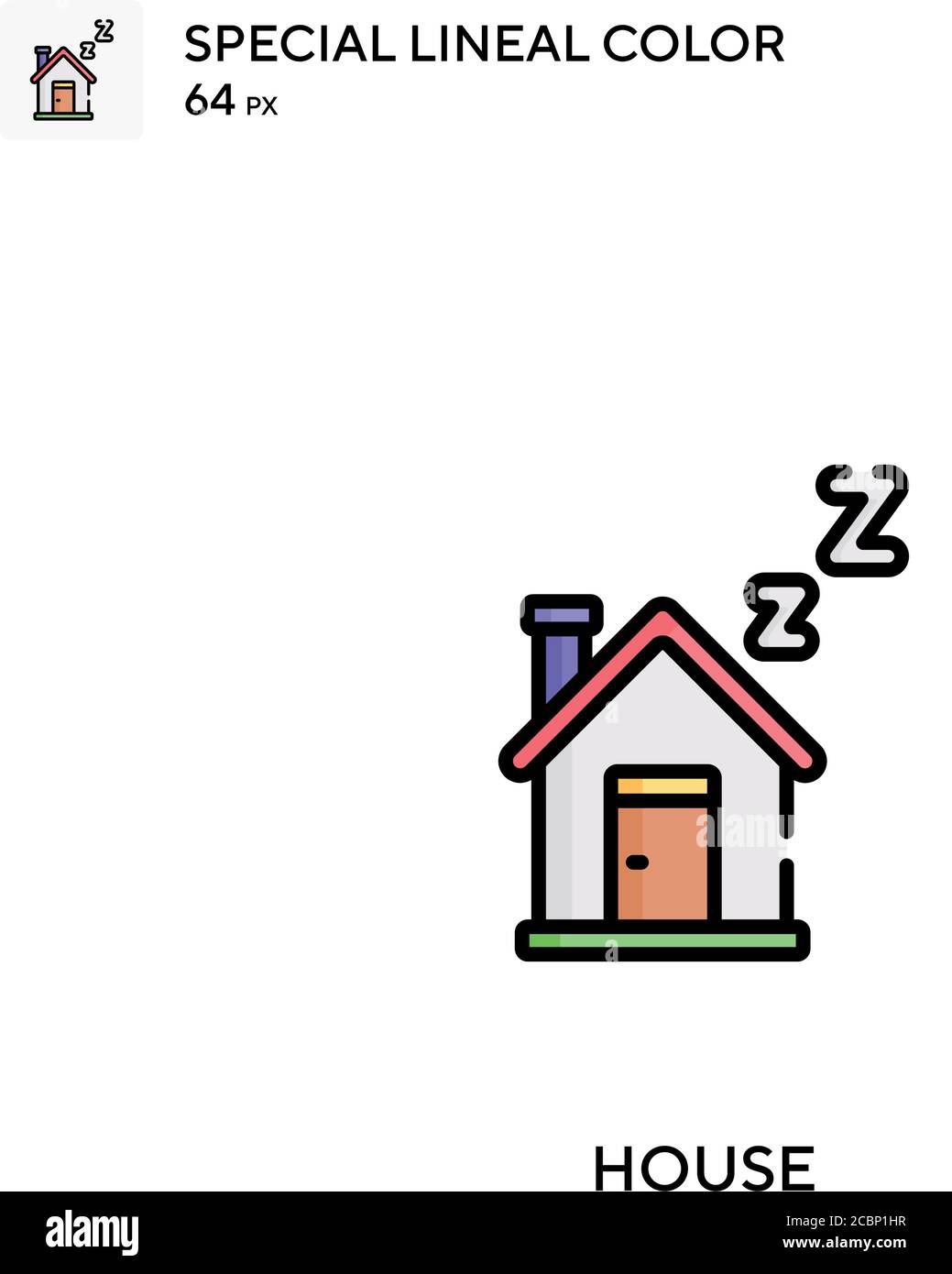 House Special lineal color vector icon. House icons for your business ...