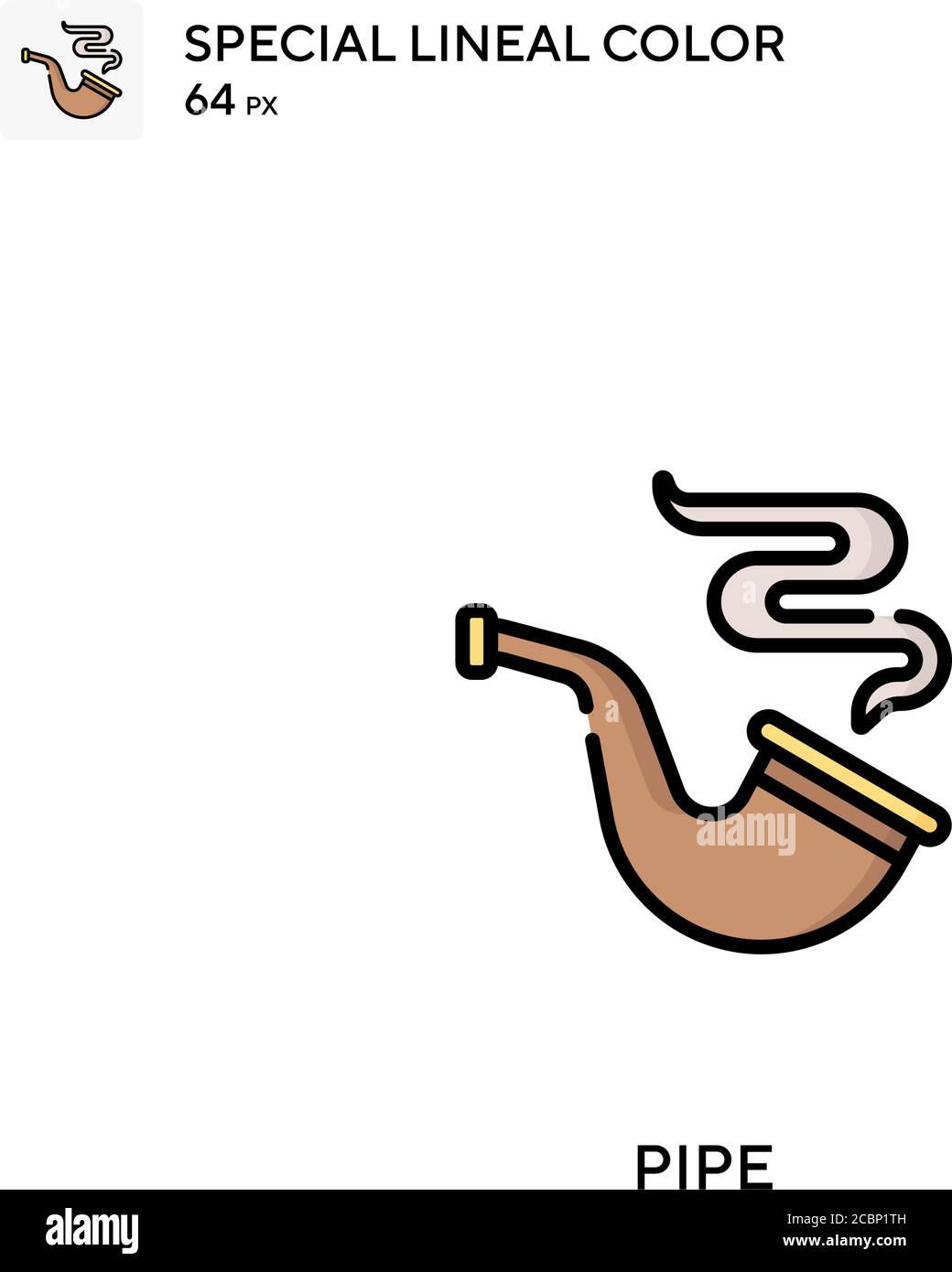 Pipe Special lineal color vector icon. Pipe icons for your business ...