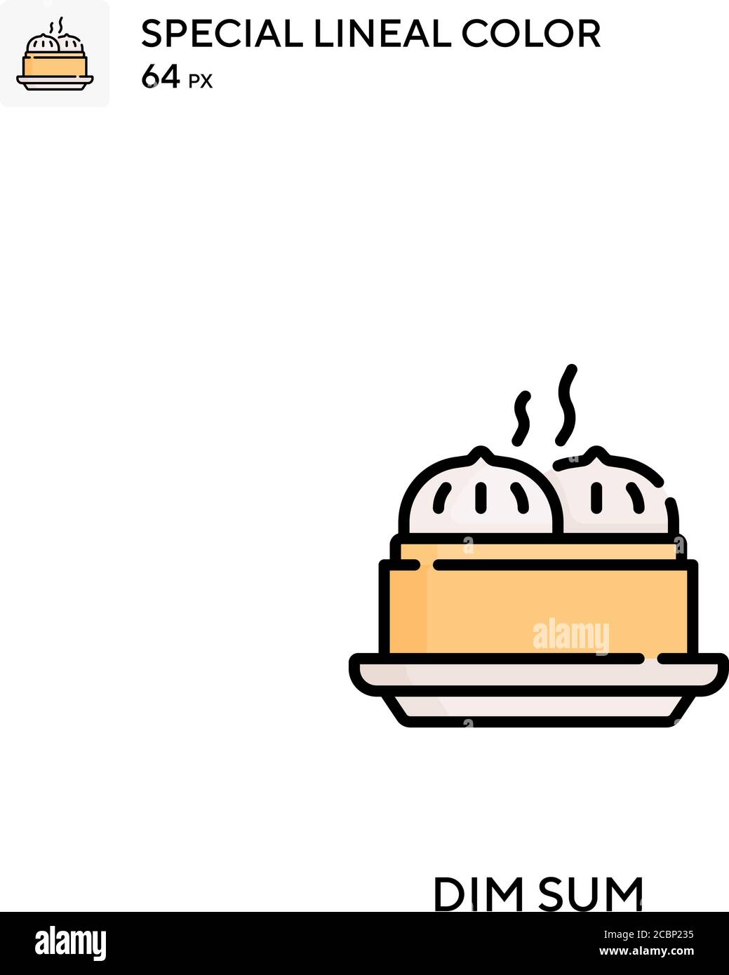 Dim sum Special lineal color vector icon. Dim sum icons for your ... Dim sum Special lineal color vector icon. Dim sum icons for your ...
