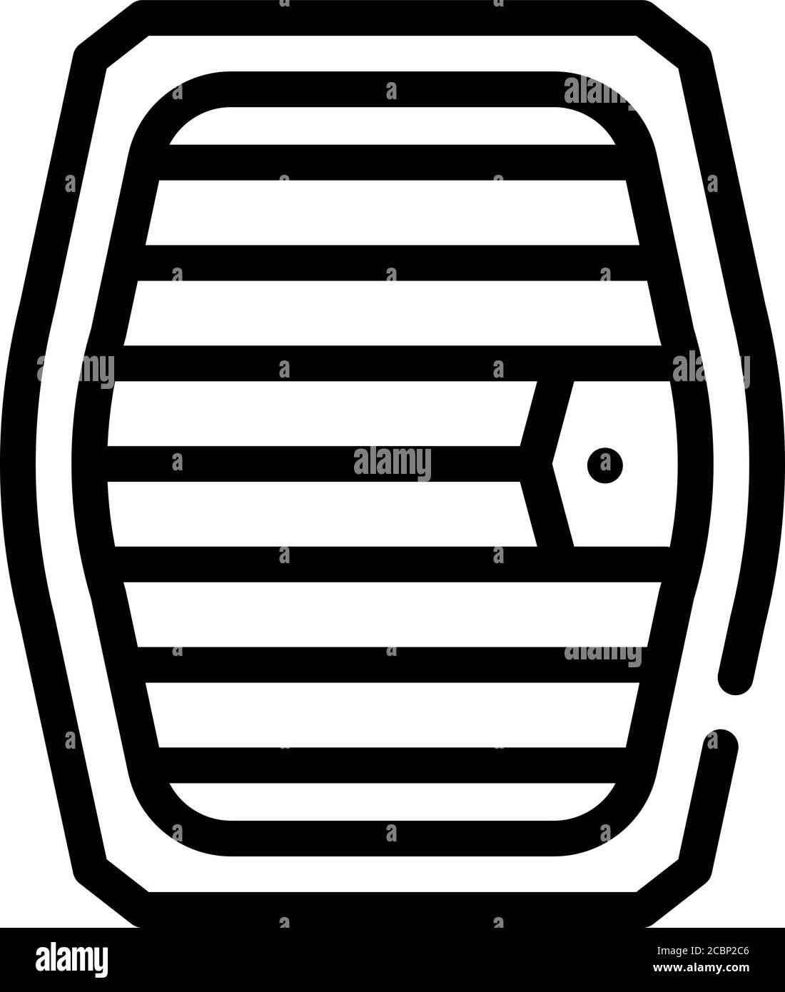 carrying basket for cat transportation line icon vector illustration ...