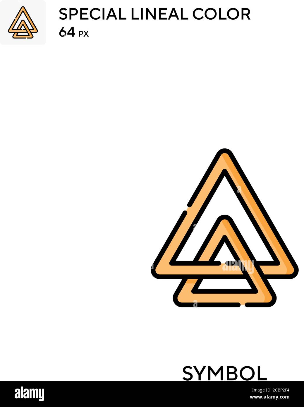 Symbol Special lineal color vector icon. Symbol icons for your business ...