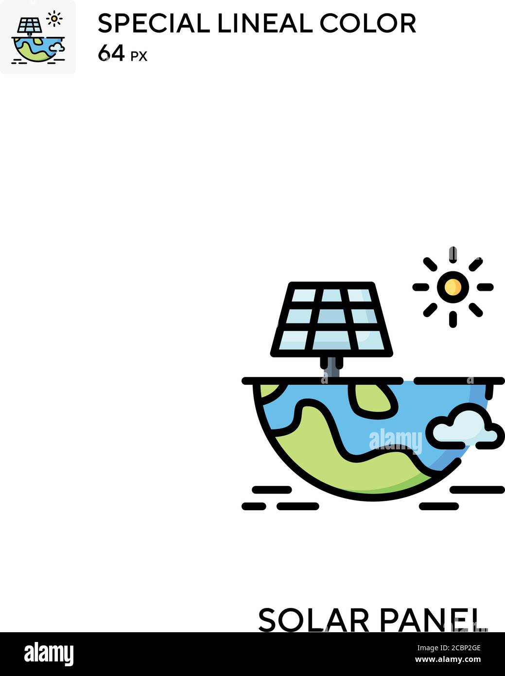 Photovoltaic solar installing Stock Vector Images - Alamy