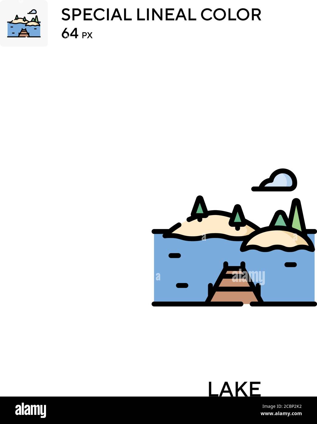 Scenic lakes and lakes Stock Vector Images - Alamy