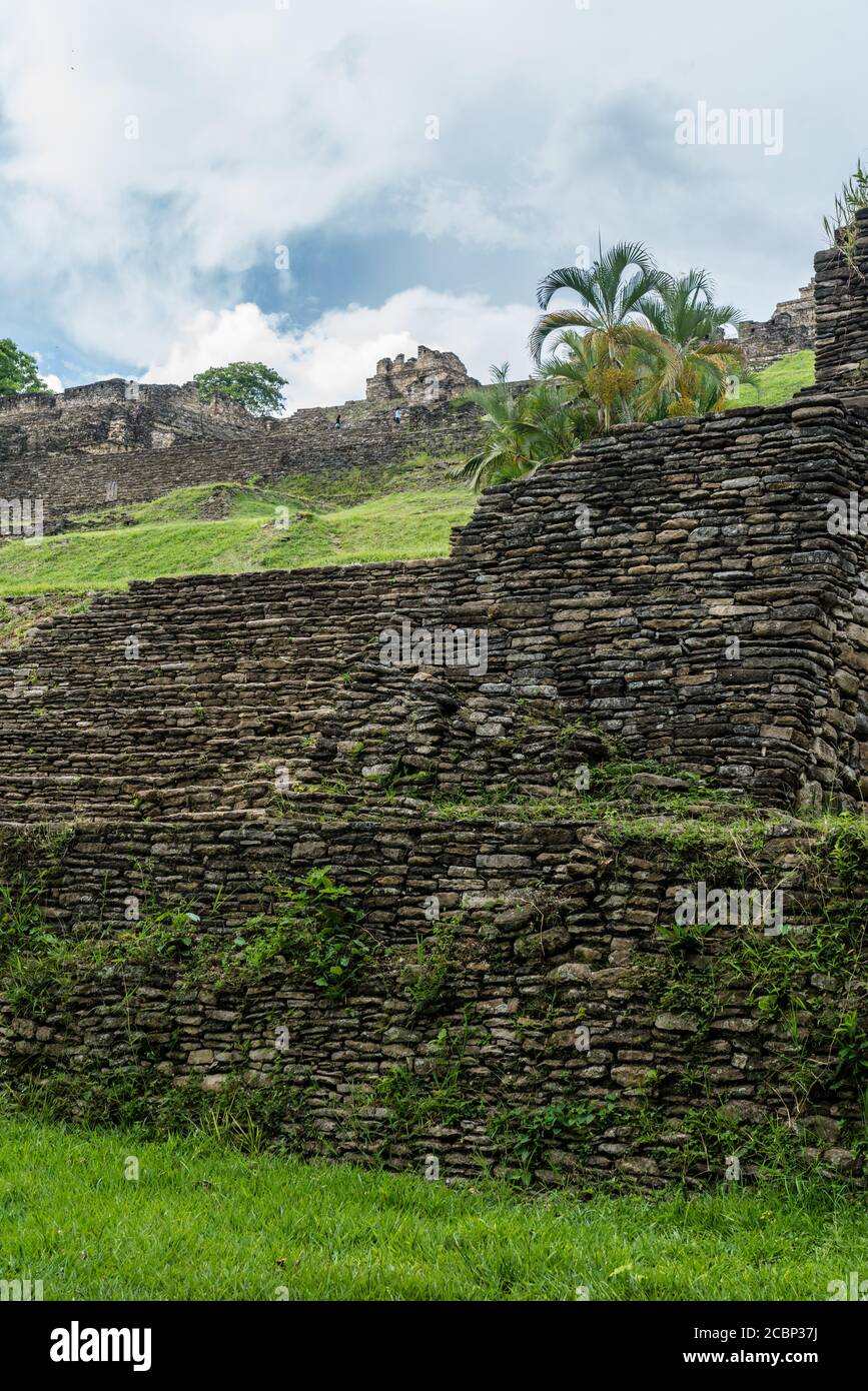 The Acropolis of Tonina is built on seven terraces above the Main Plaza ...
