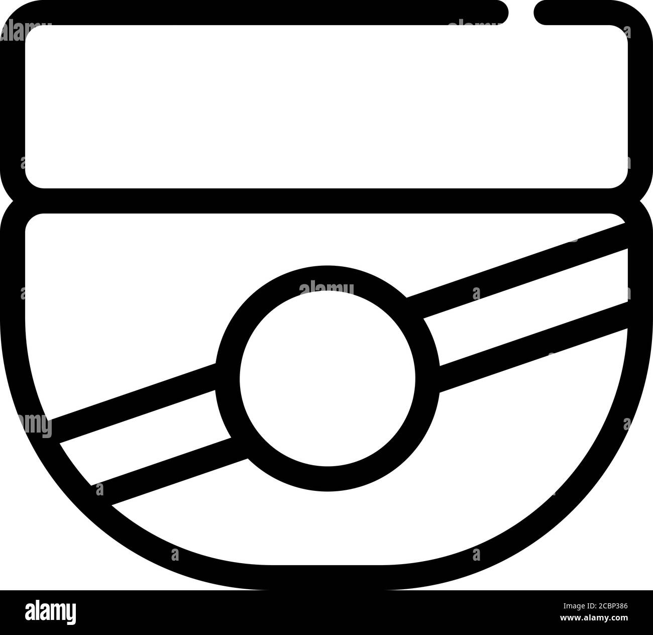 cream container line icon vector illustration isolated Stock Vector ...