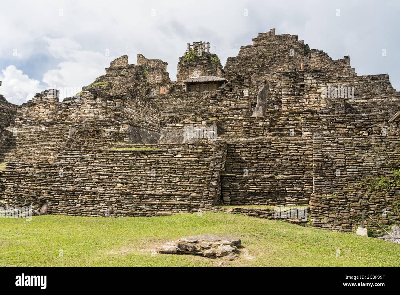 The Acropolis of Tonina is built on seven terraces above the Main Plaza ...