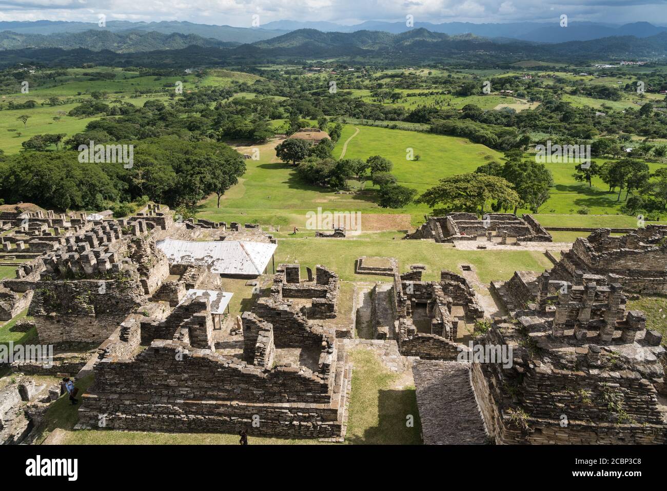 The Acropolis of Tonina is built on seven terraces above the Main Plaza ...