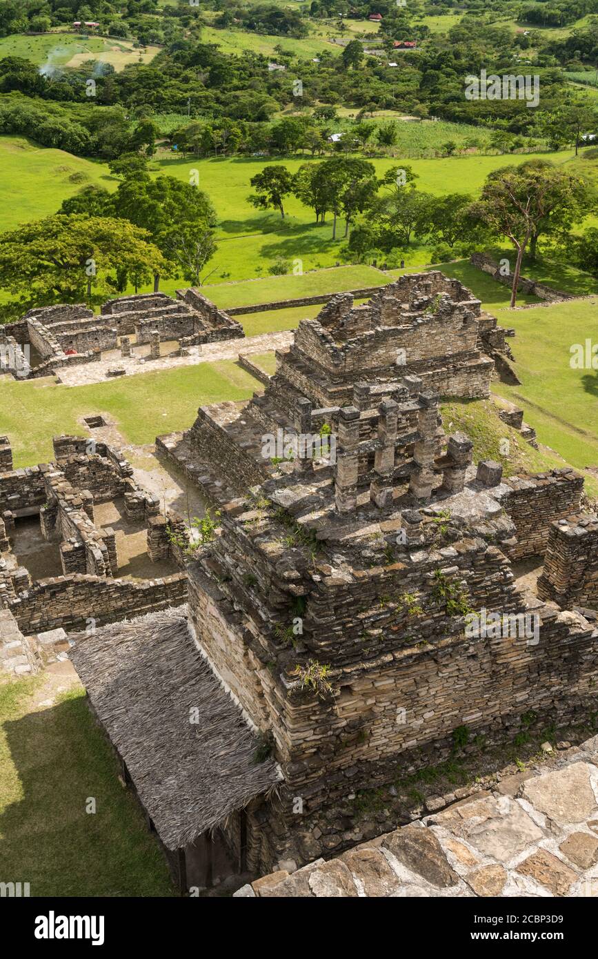 The Acropolis of Tonina is built on seven terraces above the Main Plaza ...
