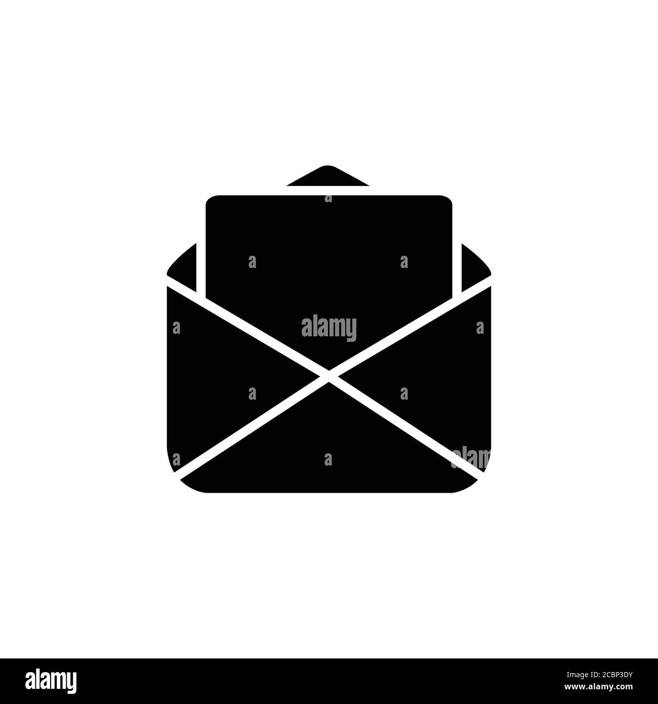 mail icon vector sign Stock Vector Image & Art - Alamy