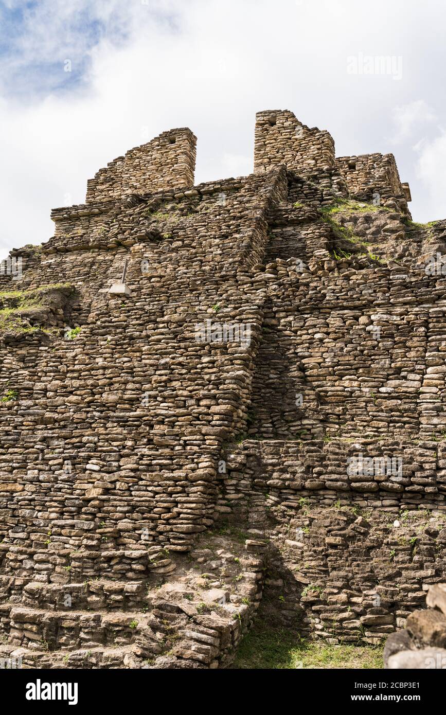 The Acropolis of Tonina is built on seven terraces above the Main Plaza ...