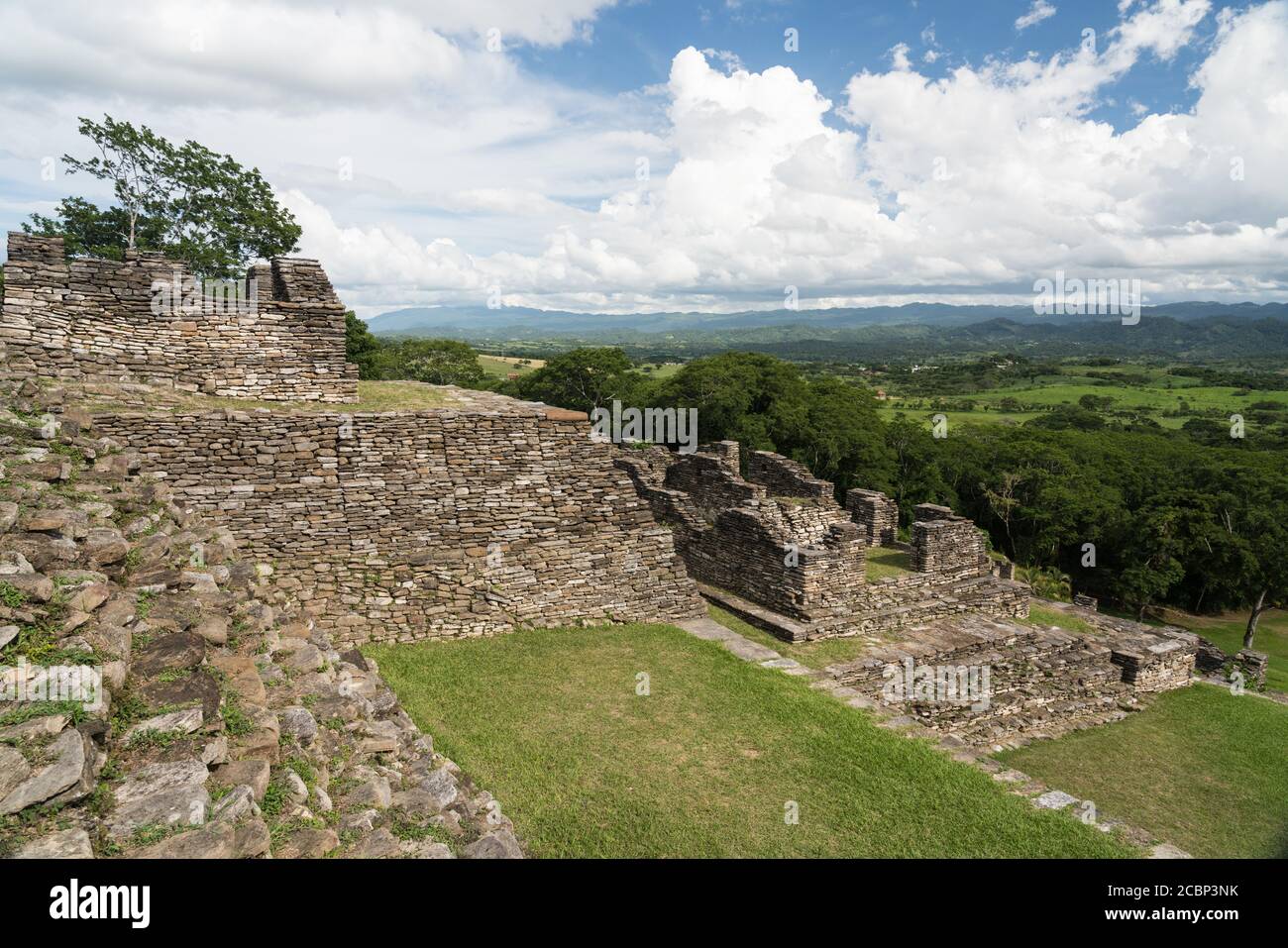 The Acropolis of Tonina is built on seven terraces above the Main Plaza ...
