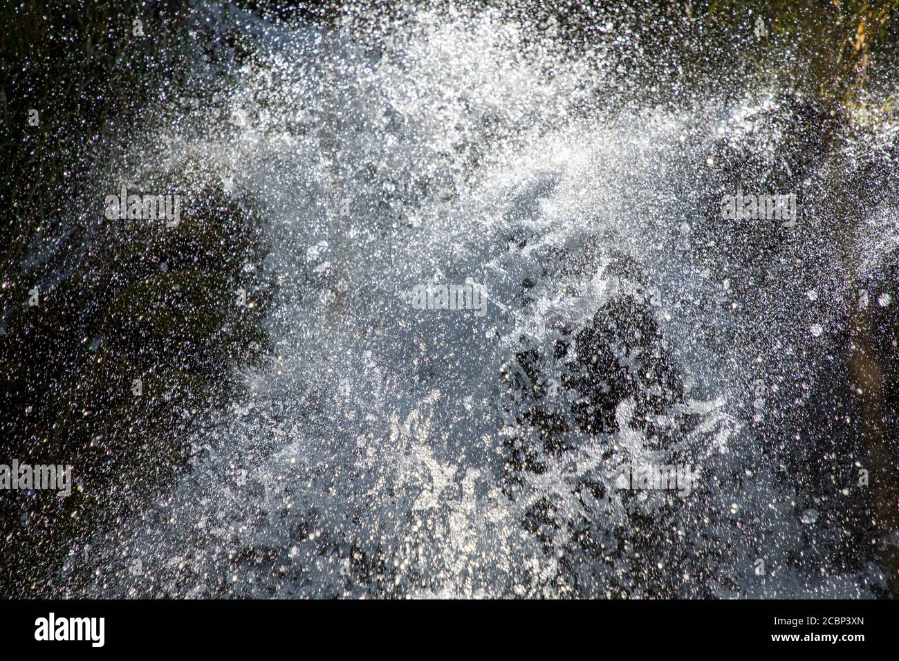 Water falling from the sky in drops like rain Stock Photo - Alamy