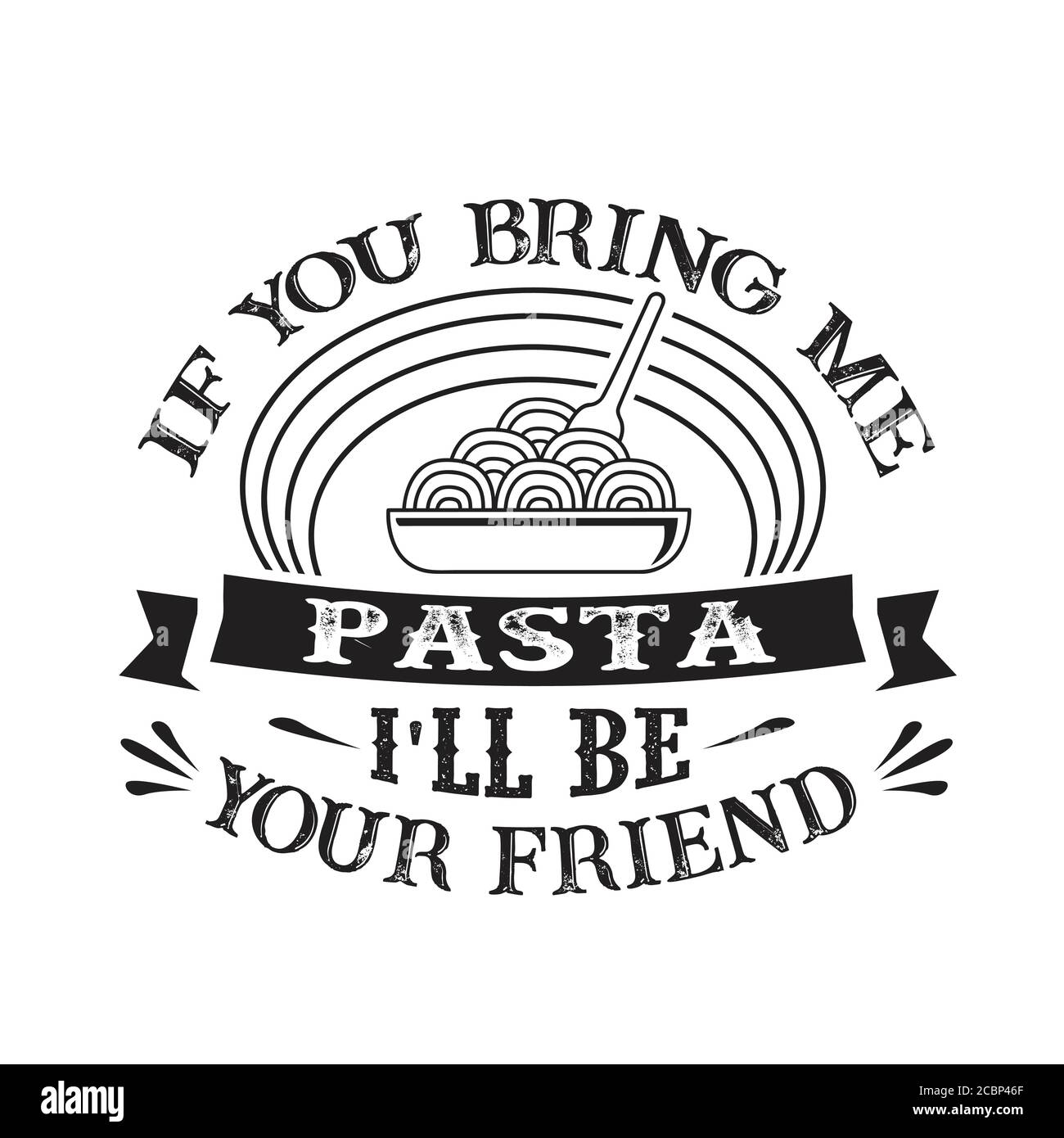 I love pasta Stock Vector Images - Alamy