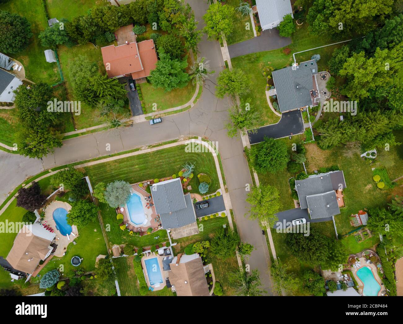 Rural streets in us hi-res stock photography and images - Alamy