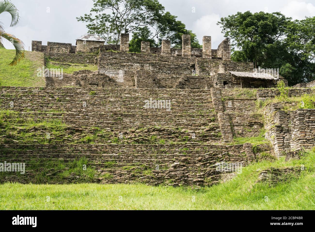 The Acropolis of Tonina is built on seven terraces above the Main Plaza ...