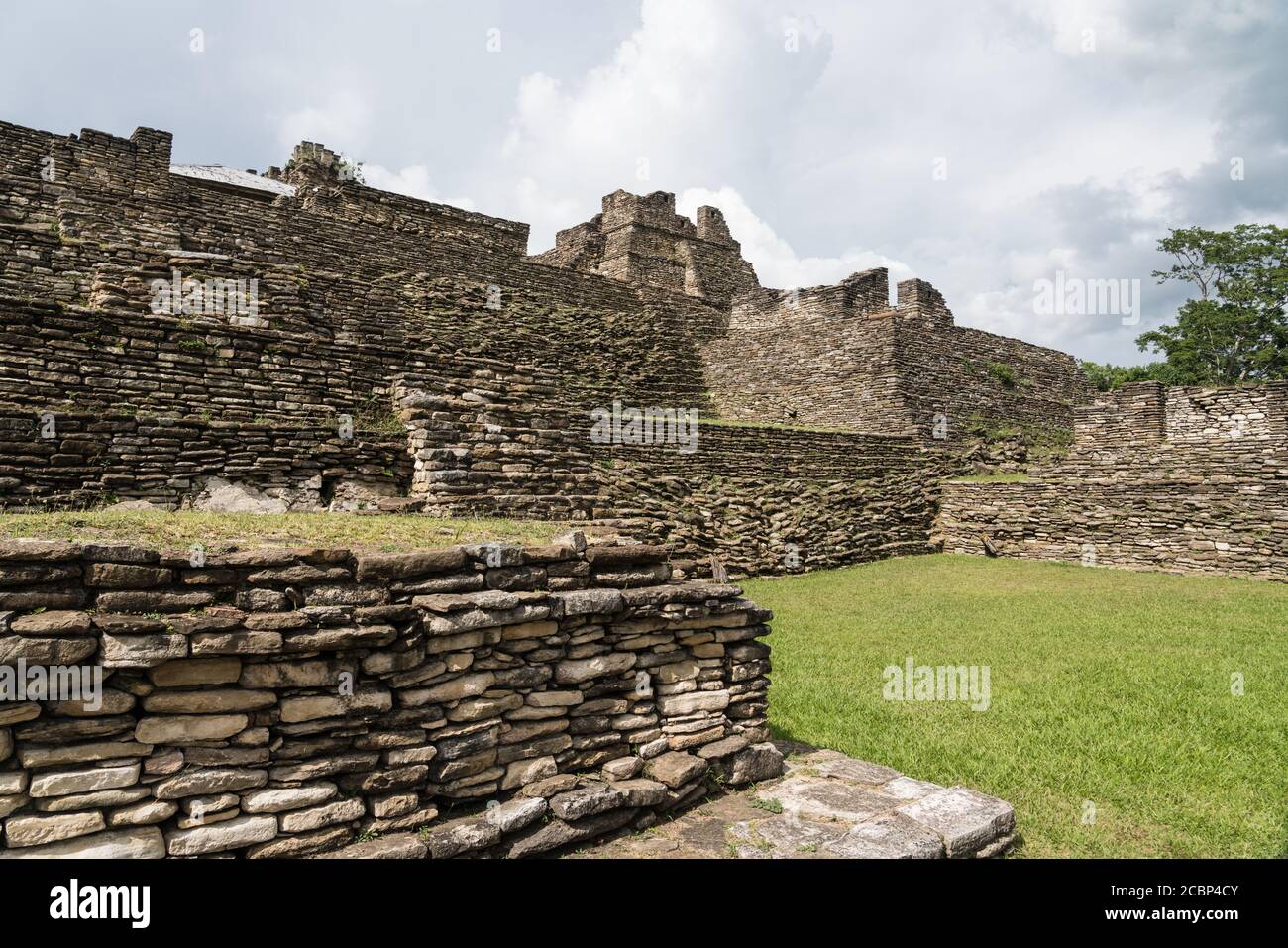 The Acropolis of Tonina is built on seven terraces above the Main Plaza ...