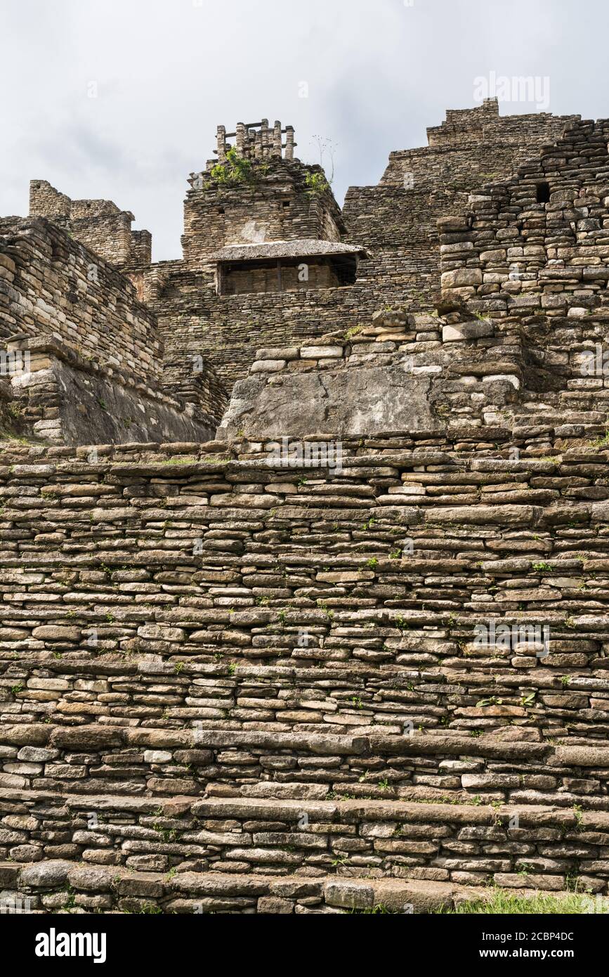 The Acropolis of Tonina is built on seven terraces above the Main Plaza ...