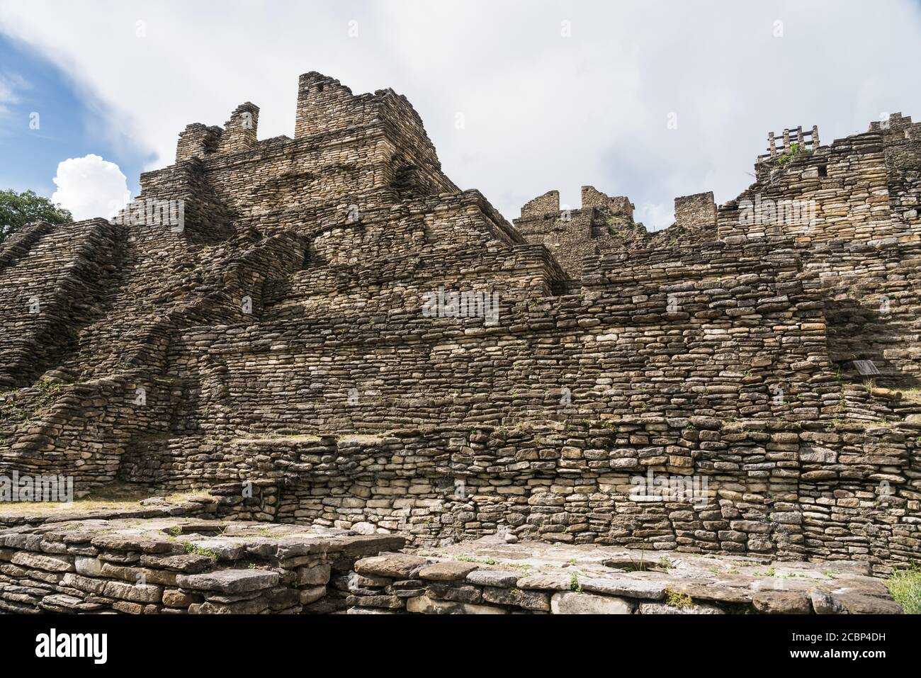 The Acropolis of Tonina is built on seven terraces above the Main Plaza ...
