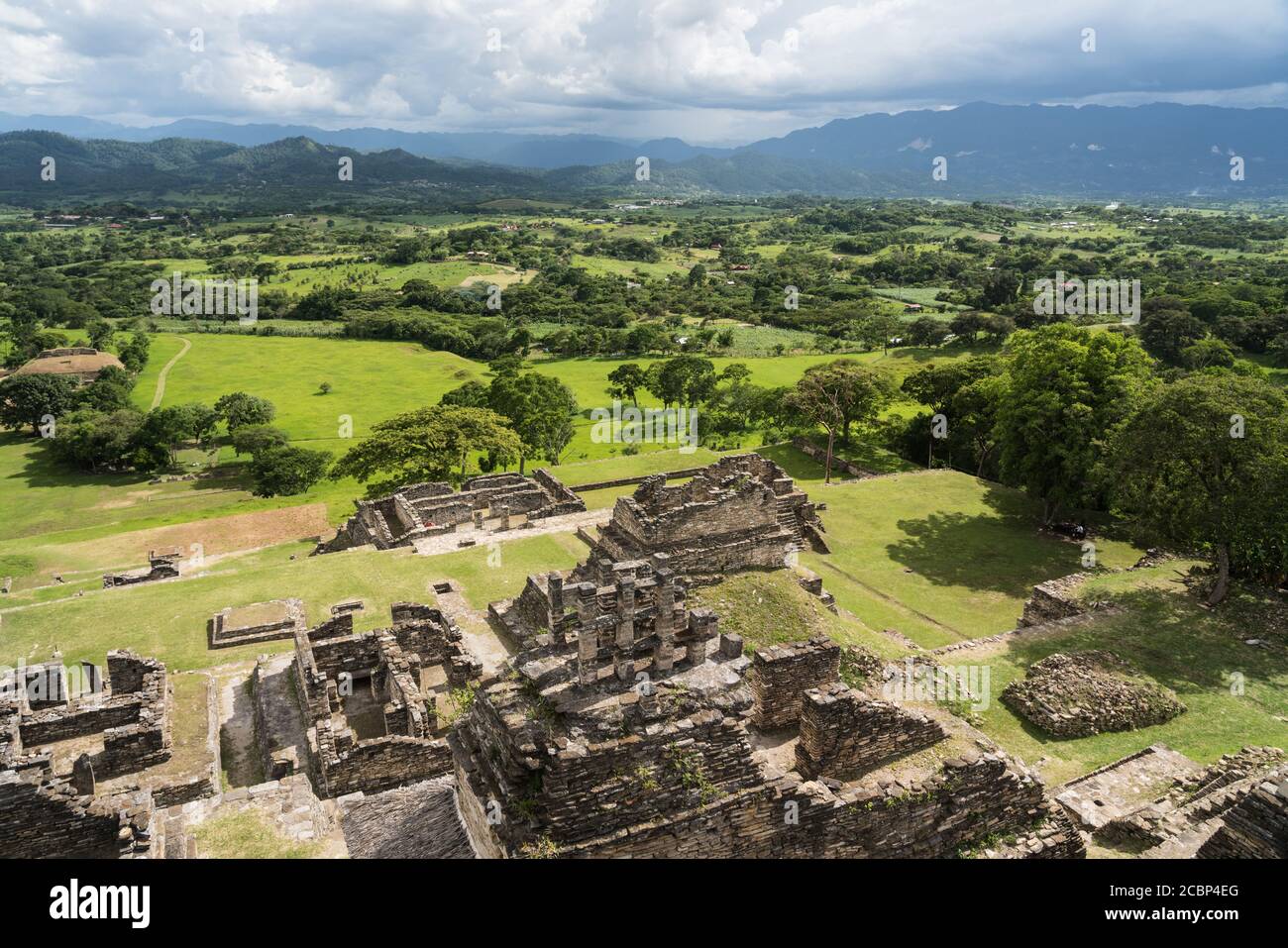 The Acropolis of Tonina is built on seven terraces above the Main Plaza ...